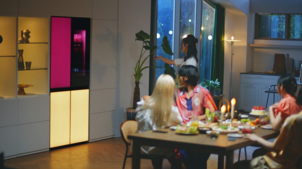 Experience Magic with LG Electronics Color Changing Refrigerator - 2023 ...